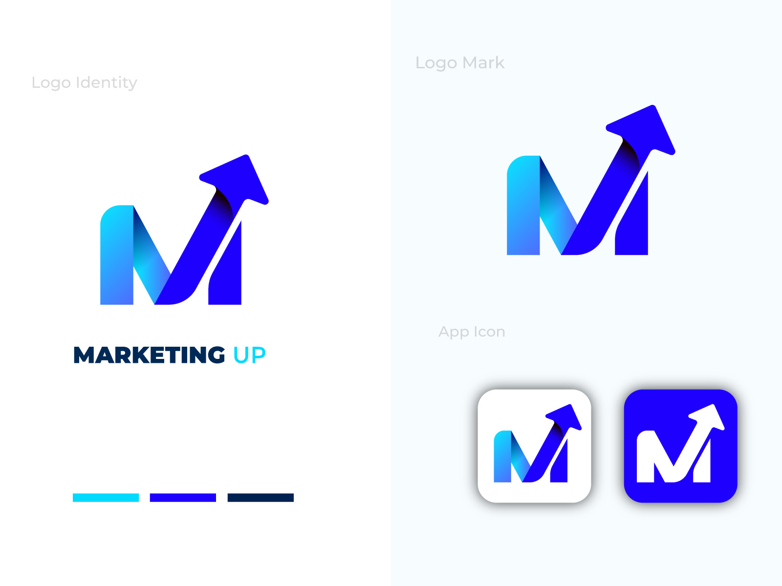 Marketing Logo Design by Mamun islam on Dribbble