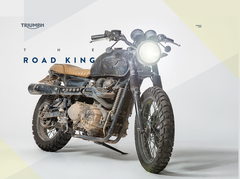 Triumph Design Concept by Akhil on Dribbble