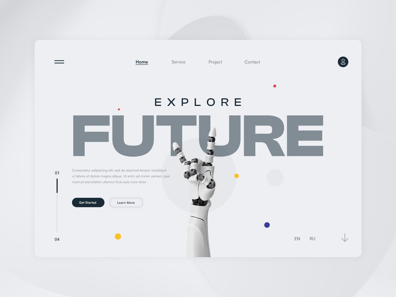 AI Website Hero Banner Design by Adyant Nath on Dribbble