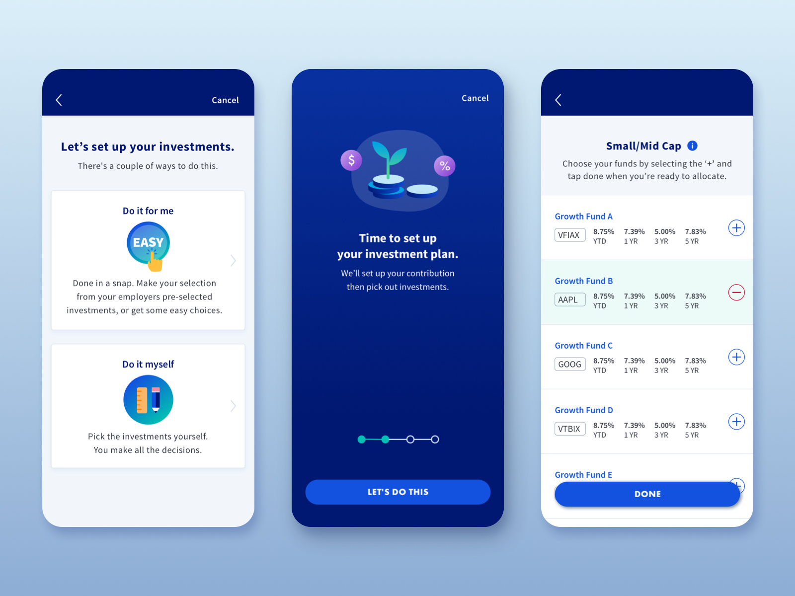Client Enrollment Experience by Evelyn Pandozi ️ on Dribbble