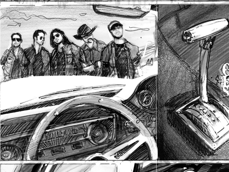 Rough for a cover design by DaGhostProd on Dribbble