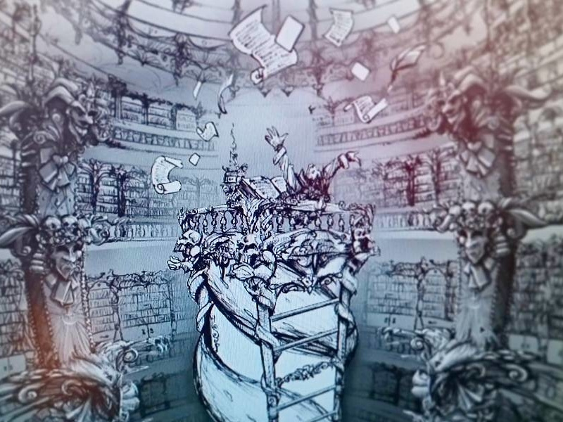 Work in progress cover design by DaGhostProd on Dribbble