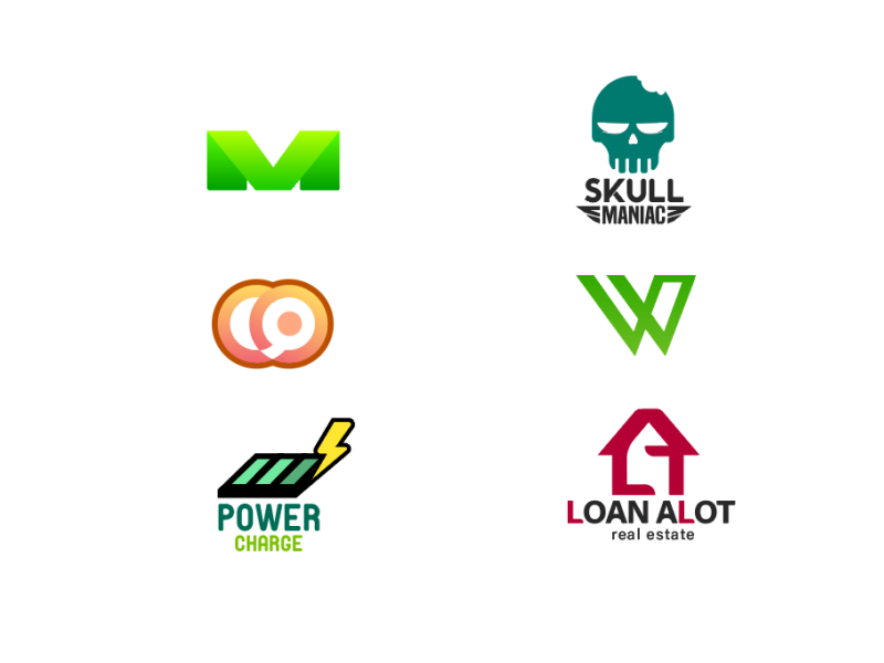 Random Logos by BenZaiCs on Dribbble