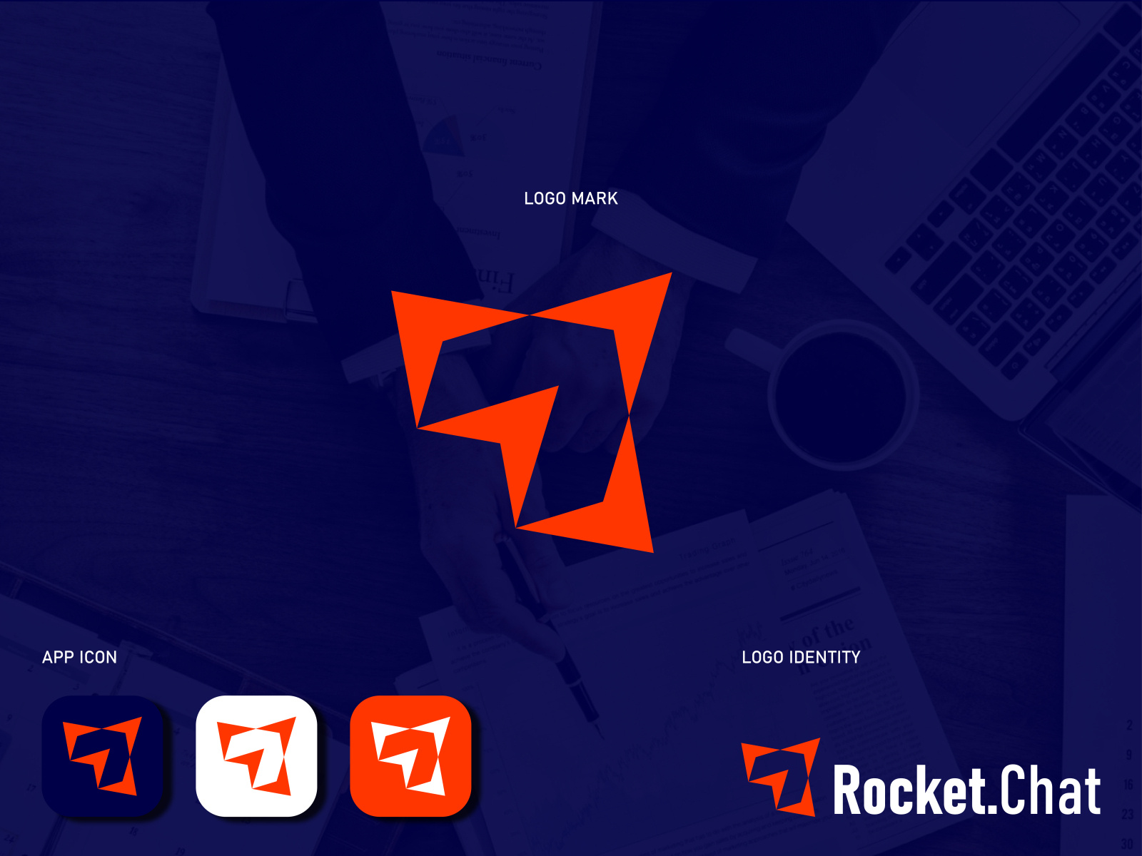 Rocket.Chat Logo Design Concept by Numan Ahmad on Dribbble