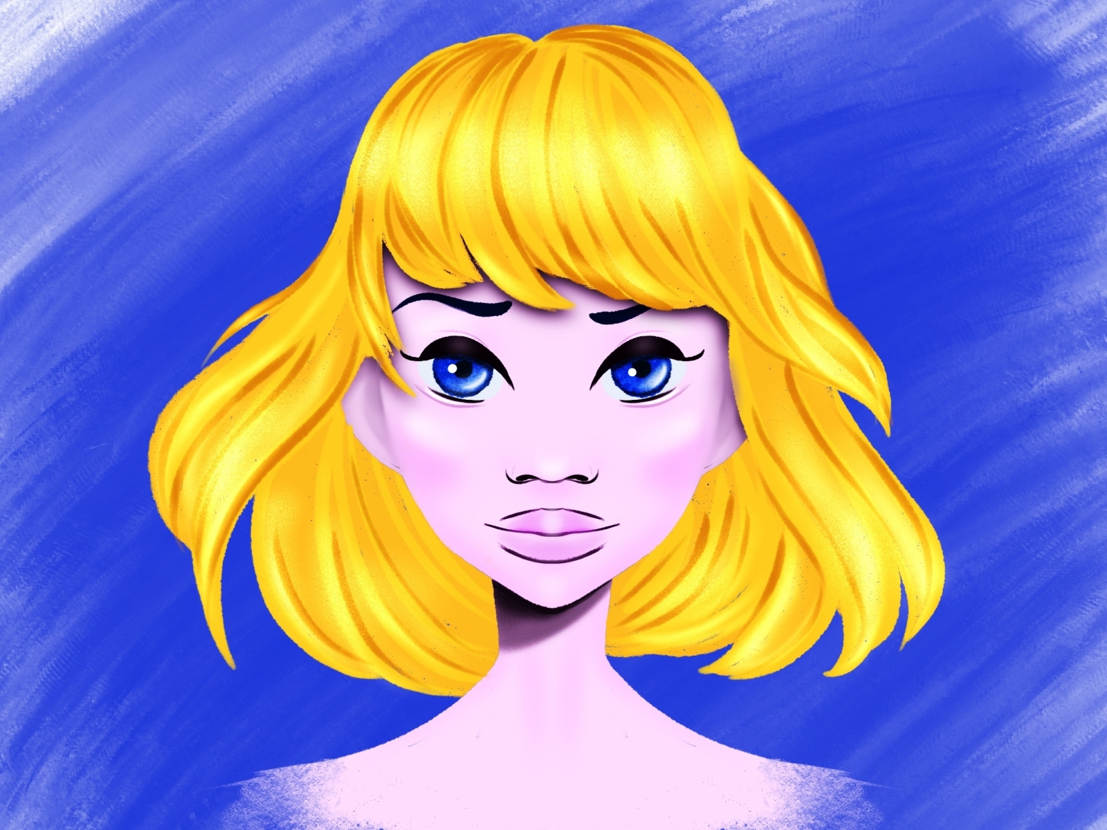 Girl by Elvira on Dribbble