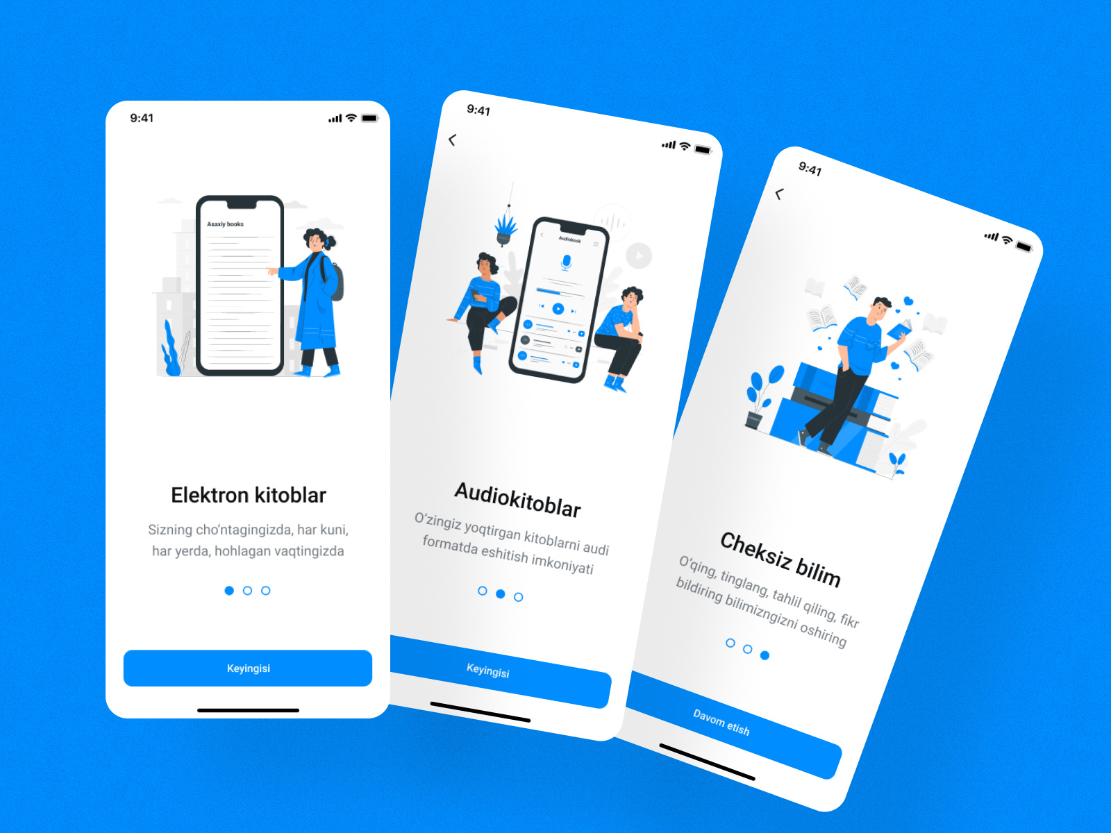 Books Reading App | Onboarding by Shakhzod Ismoilov on Dribbble
