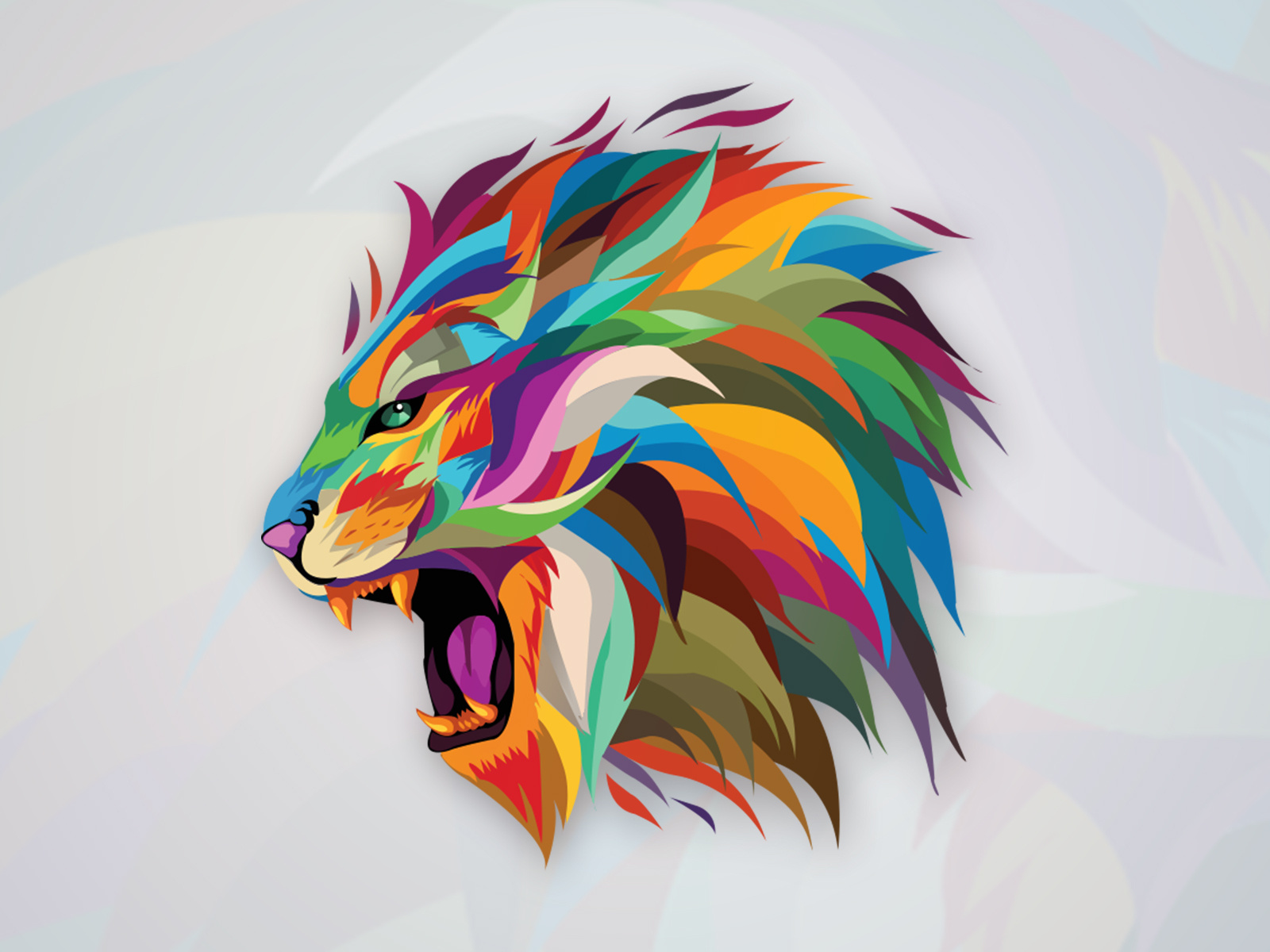 Lion by Daljeet singh on Dribbble