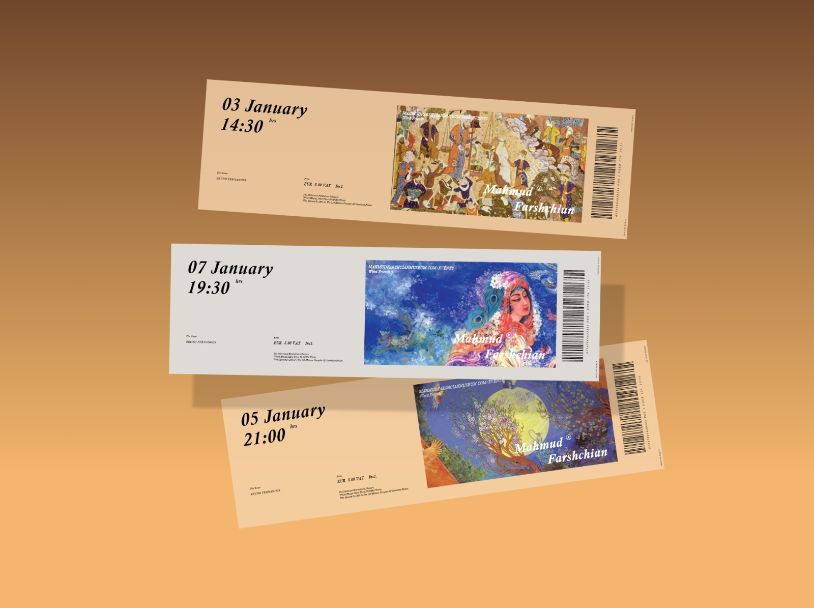 History Of Miniature Painting | Ticket by Bezzziiii on Dribbble