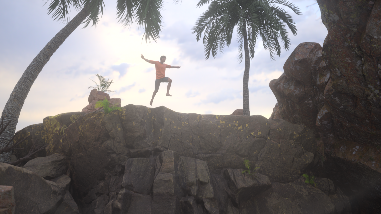 Jump beach! by Sonic Lee on Dribbble