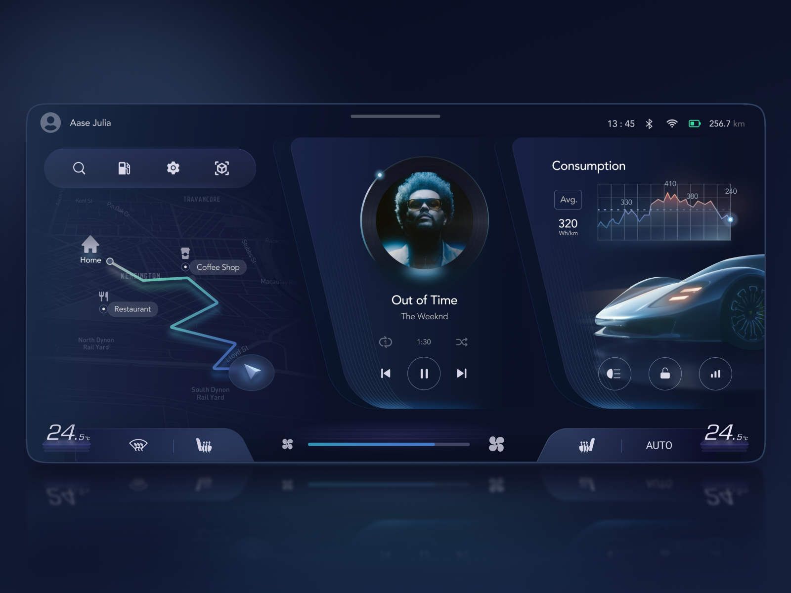 HMI Concept UI Vol.03 by Huixin Pan on Dribbble