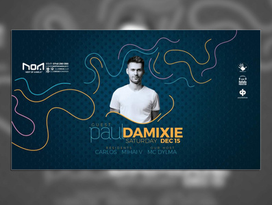 Poster design for a event venue. by Mandru Lucian on Dribbble