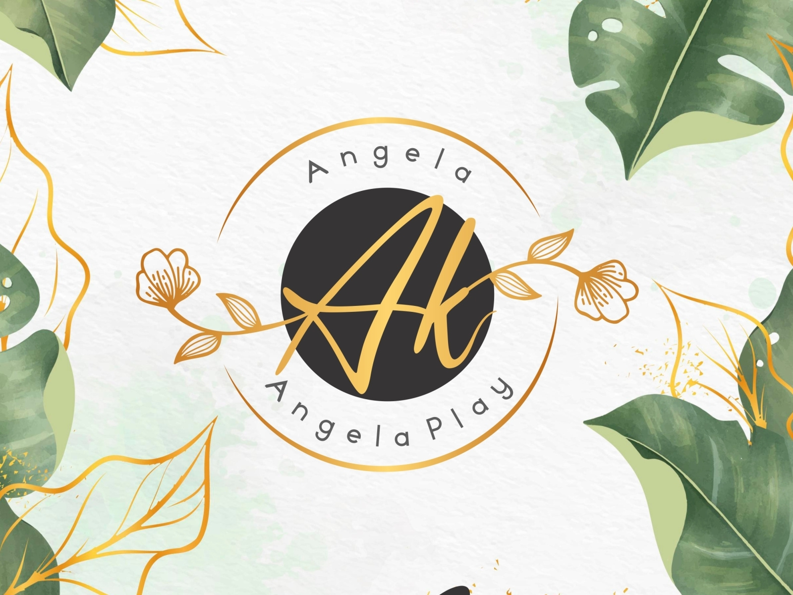Angela Logo by Leonard on Dribbble