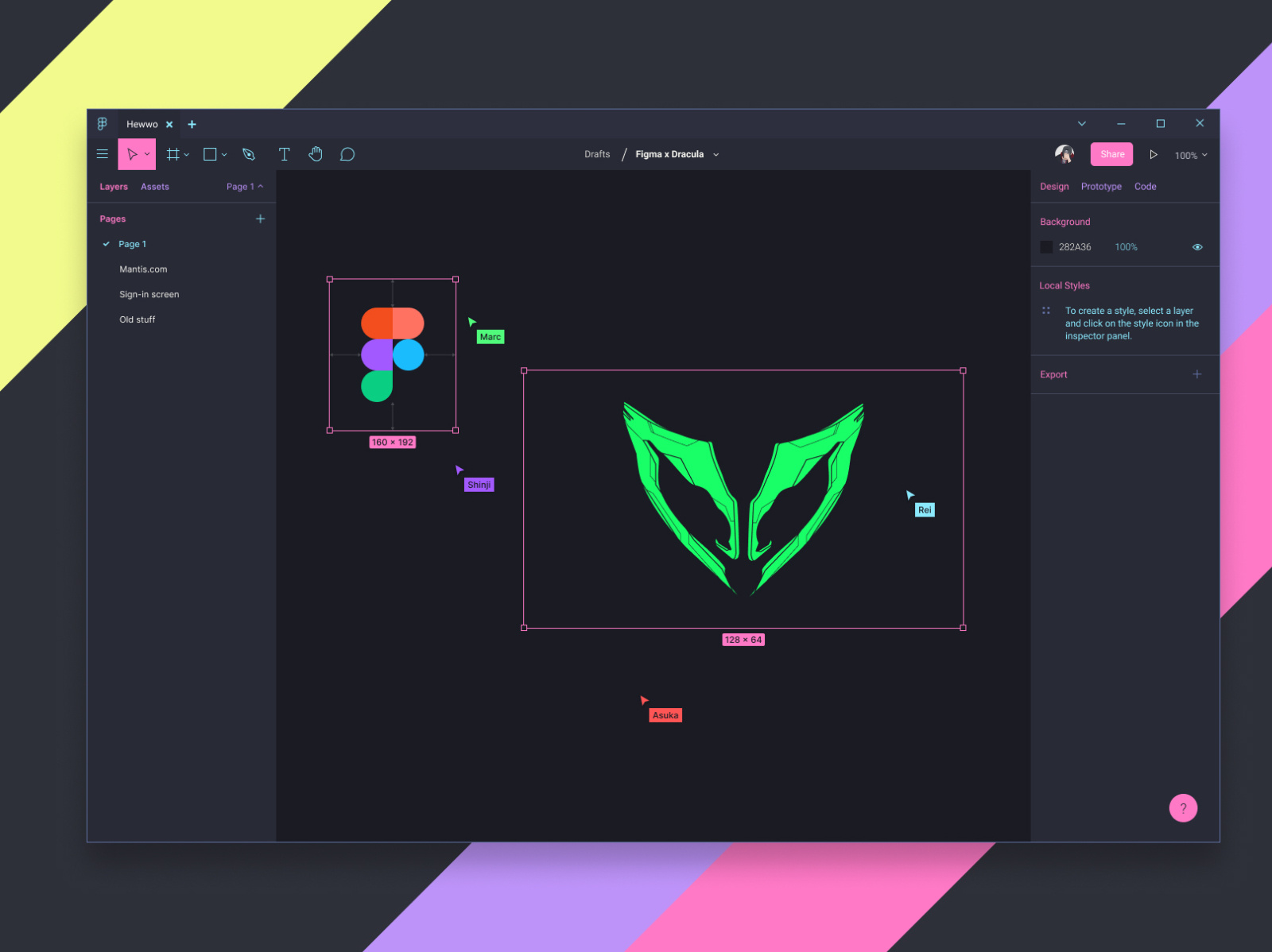 dark mode figma by Marc Dandoy on Dribbble