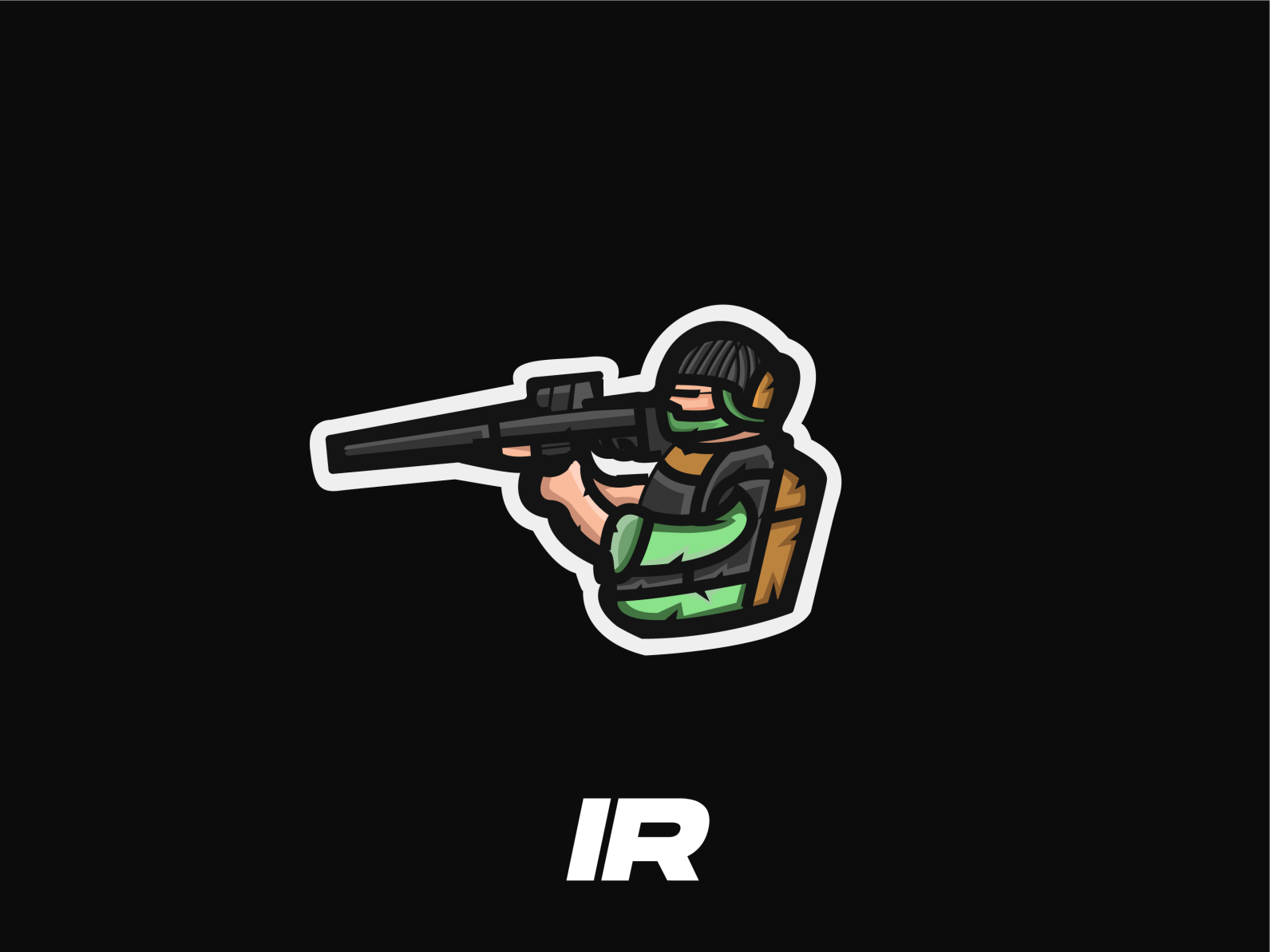 Soldier Mascot Logo by Revol Arts on Dribbble