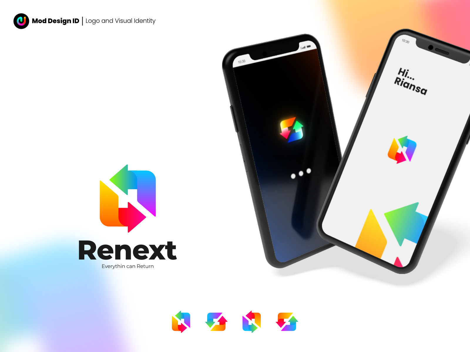 Renext Logo by Riansa on Dribbble
