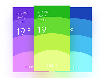 Weather UI designs, themes, templates and downloadable graphic elements ...
