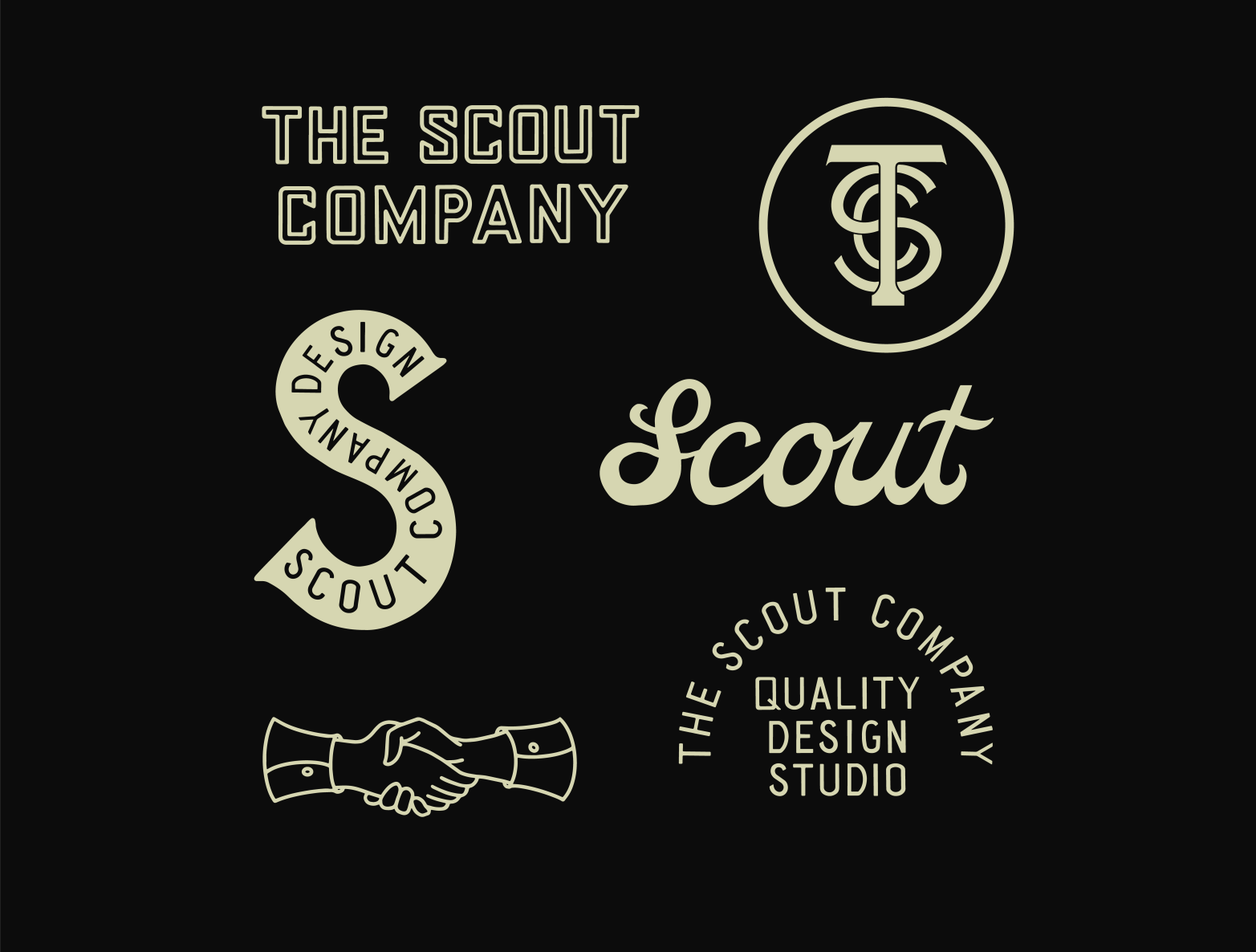 The Scout Company by Jason Hout on Dribbble
