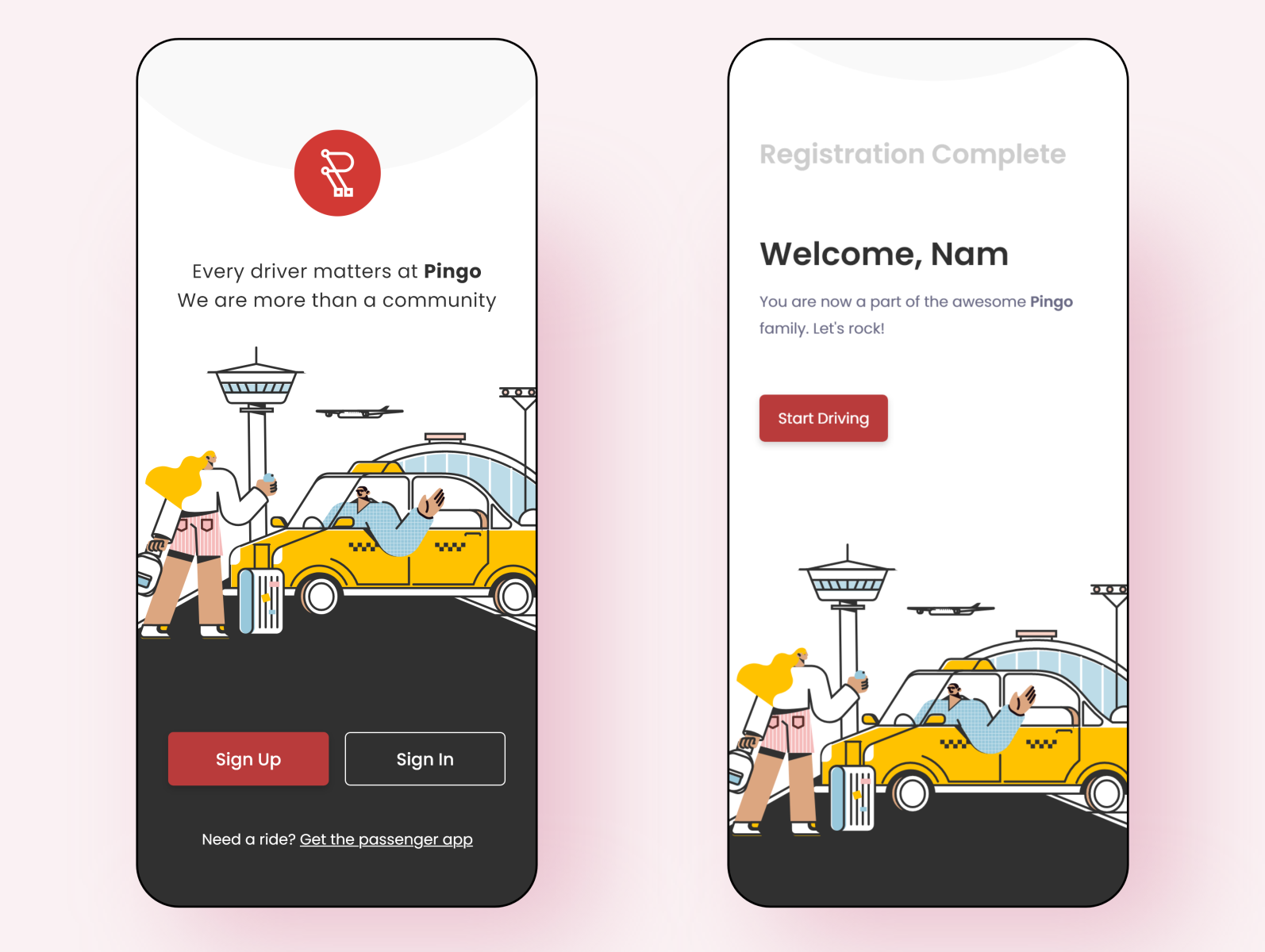 Pingo Driver by Nam on Dribbble