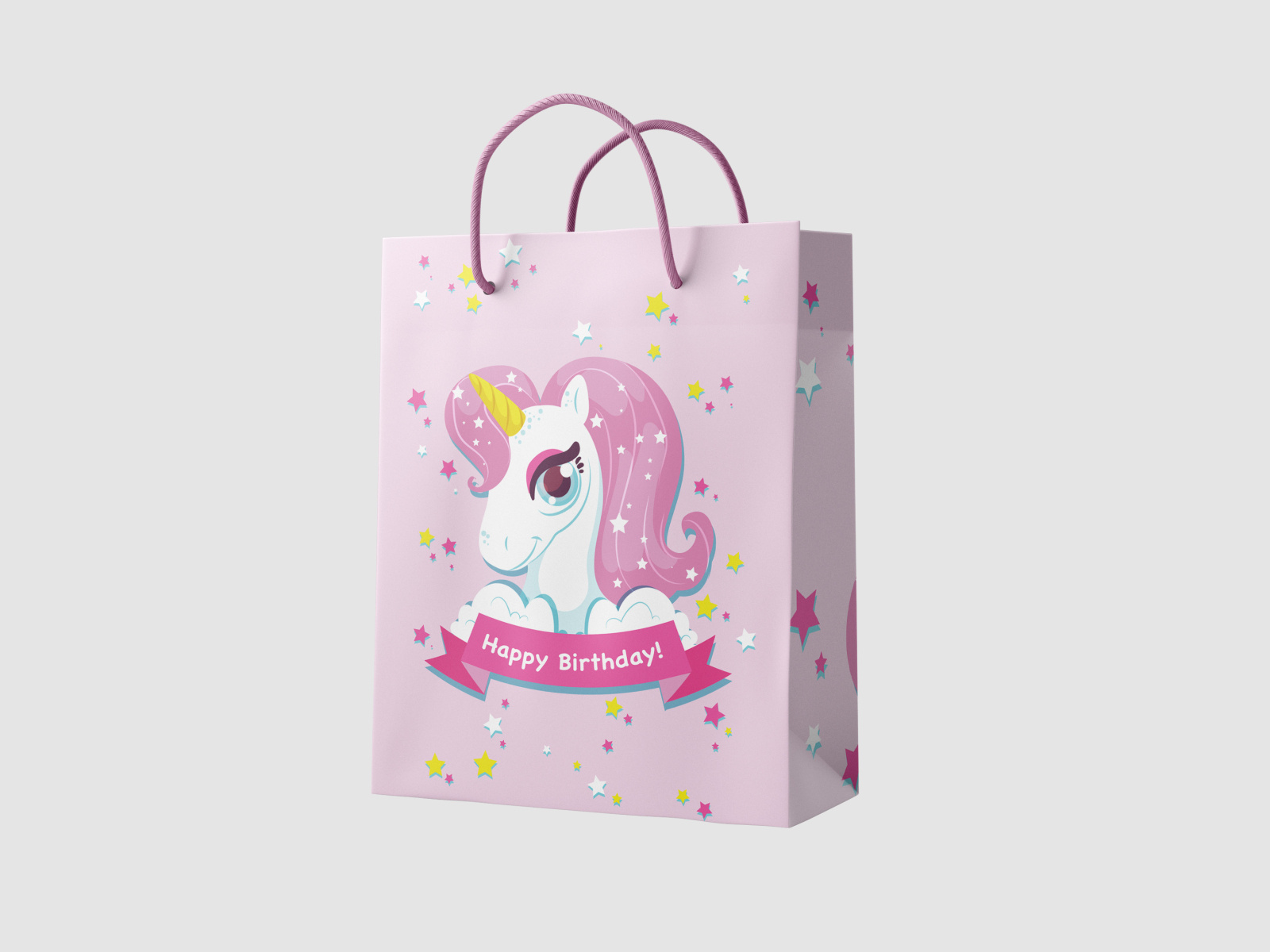 Birthday Paperbag by Kad Printing on Dribbble