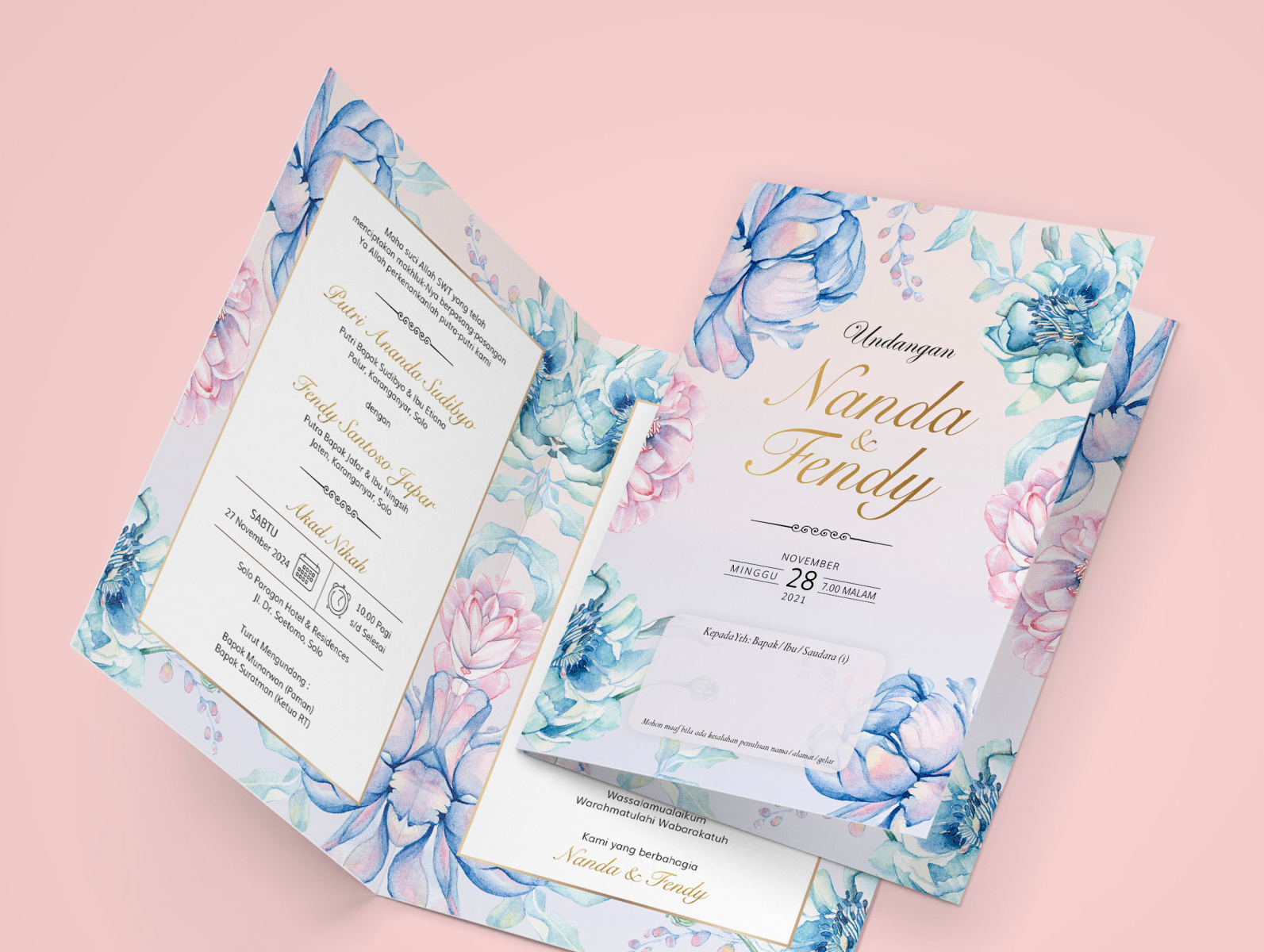 Undangan Pernikahan by Kad Printing on Dribbble