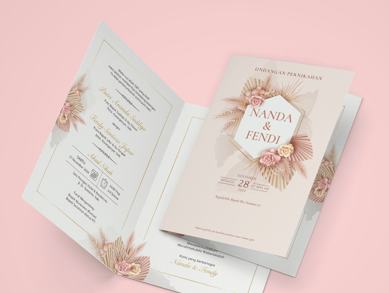 Undangan Pernikahan by Kad Printing on Dribbble