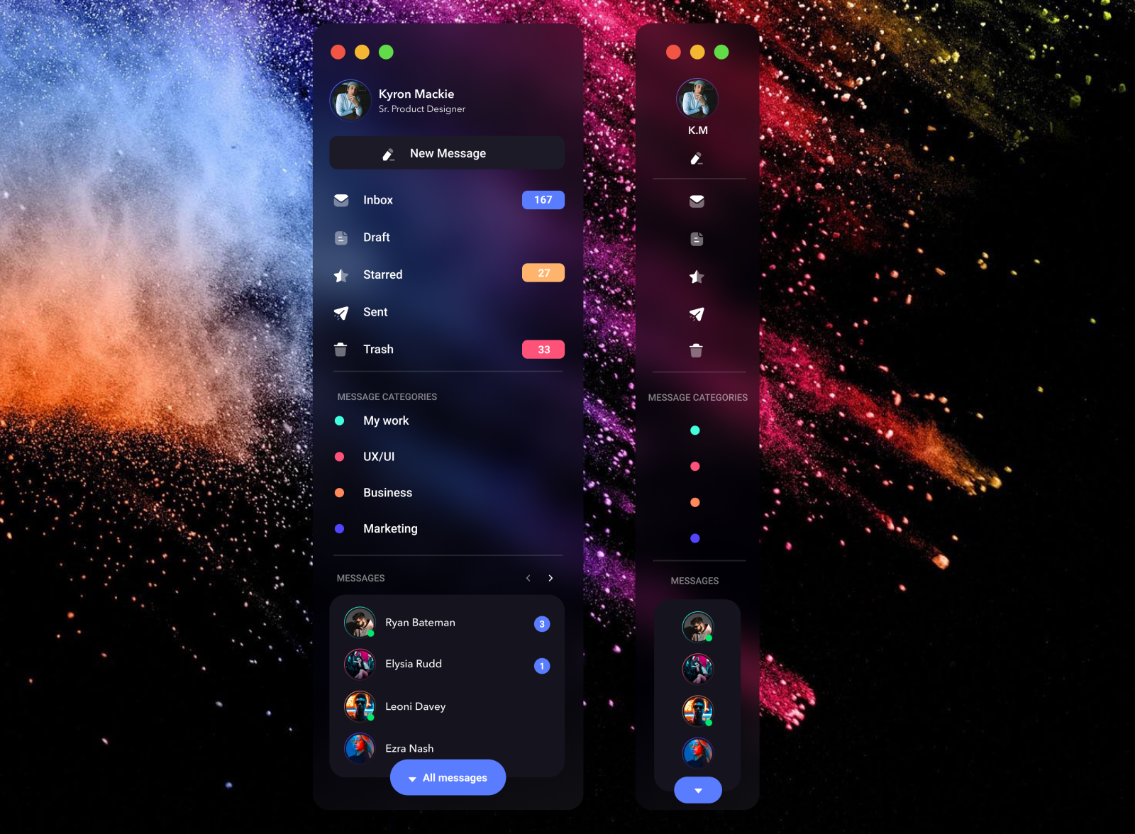 Navigation Bars by Parina on Dribbble