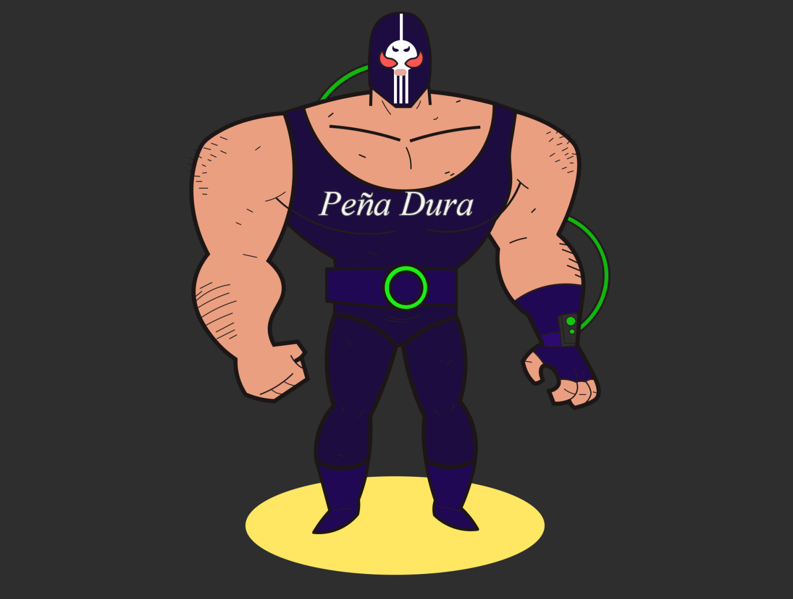 BANE LUCHADOR by BluePrintz on Dribbble