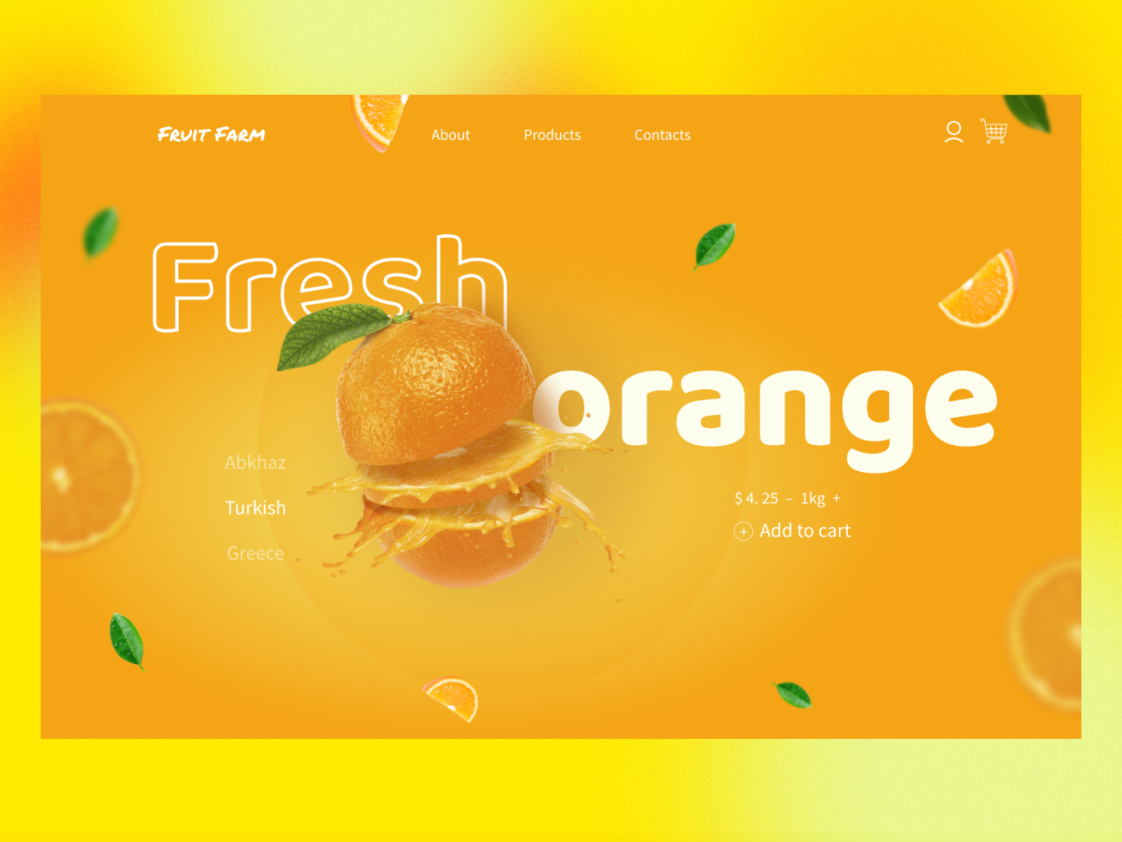 Fruits by Anastasia Dyakonova on Dribbble