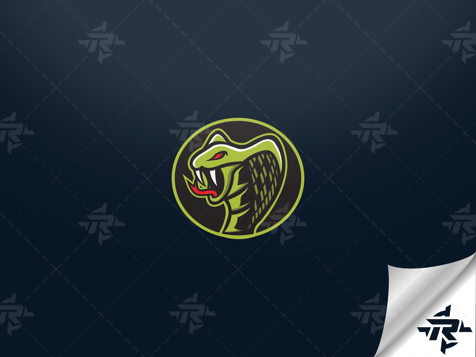 Snake Mascot Logo Concept by Crowned Studioz on Dribbble