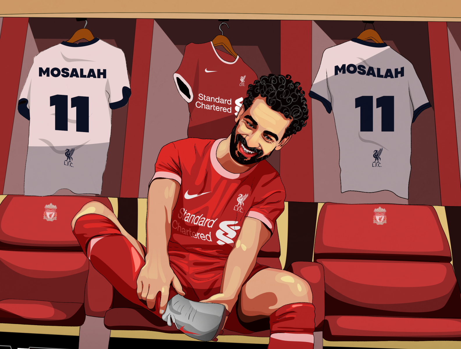 MO Salah by AHMED ASSEM on Dribbble