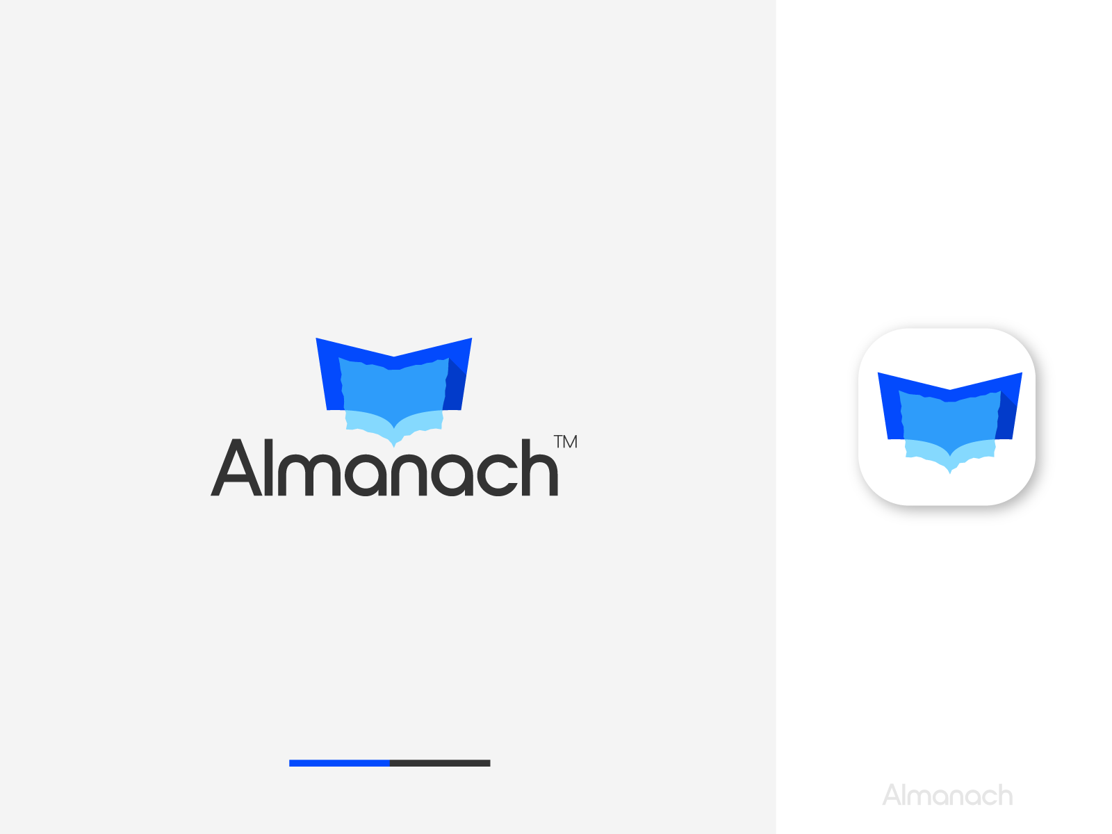 Almanach Logo #2 by Aryan Thakur - Logo Designer on Dribbble