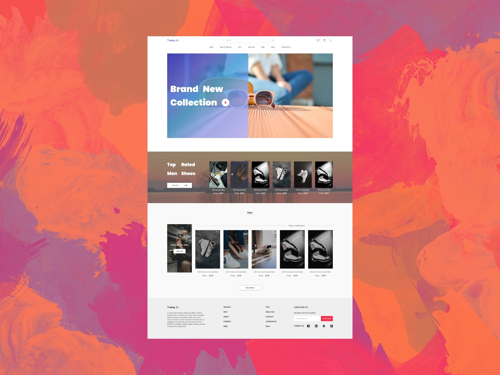 Shipping Web Design by Gziro on Dribbble