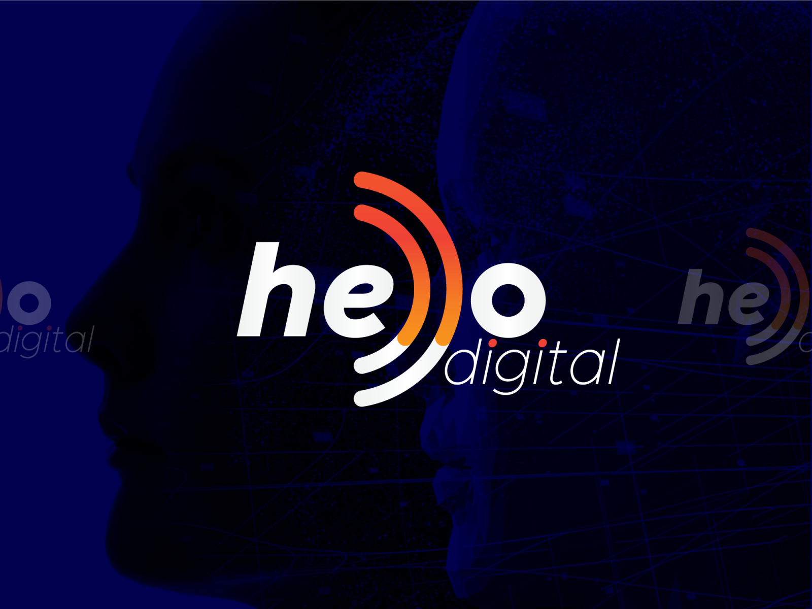 hello digital logo by Jamenur Rahman Jaman on Dribbble