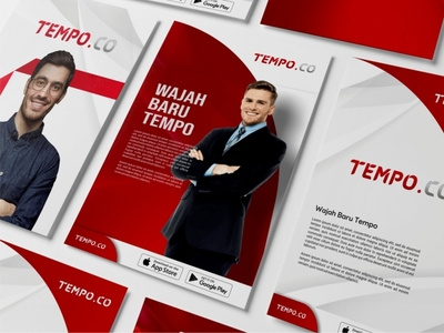 Tempo.co Logo Redesign ( Mockup ) by Fatkhan Amira Imtihan on Dribbble