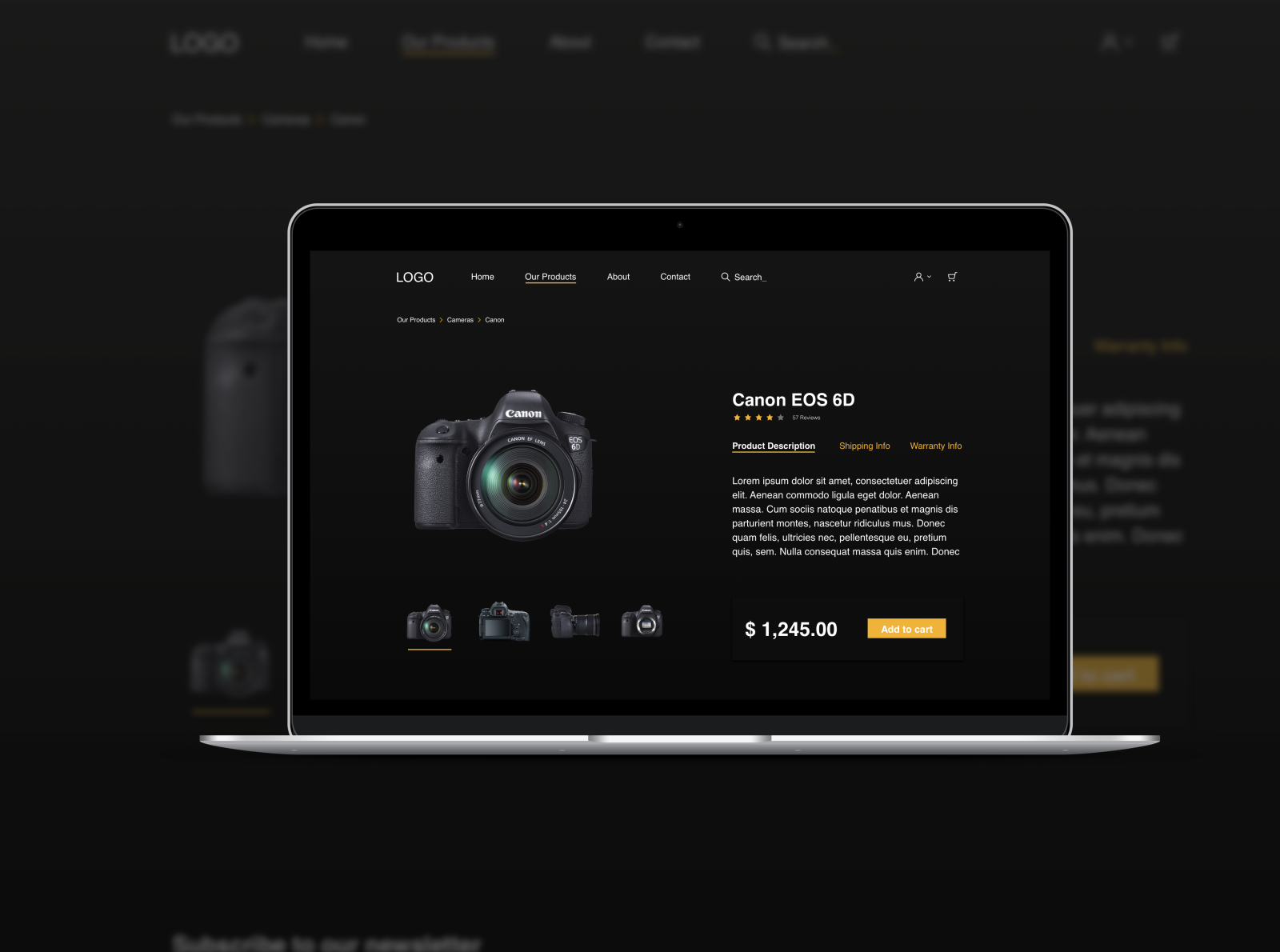 E-Commerce - Product Design by Maria Muga on Dribbble