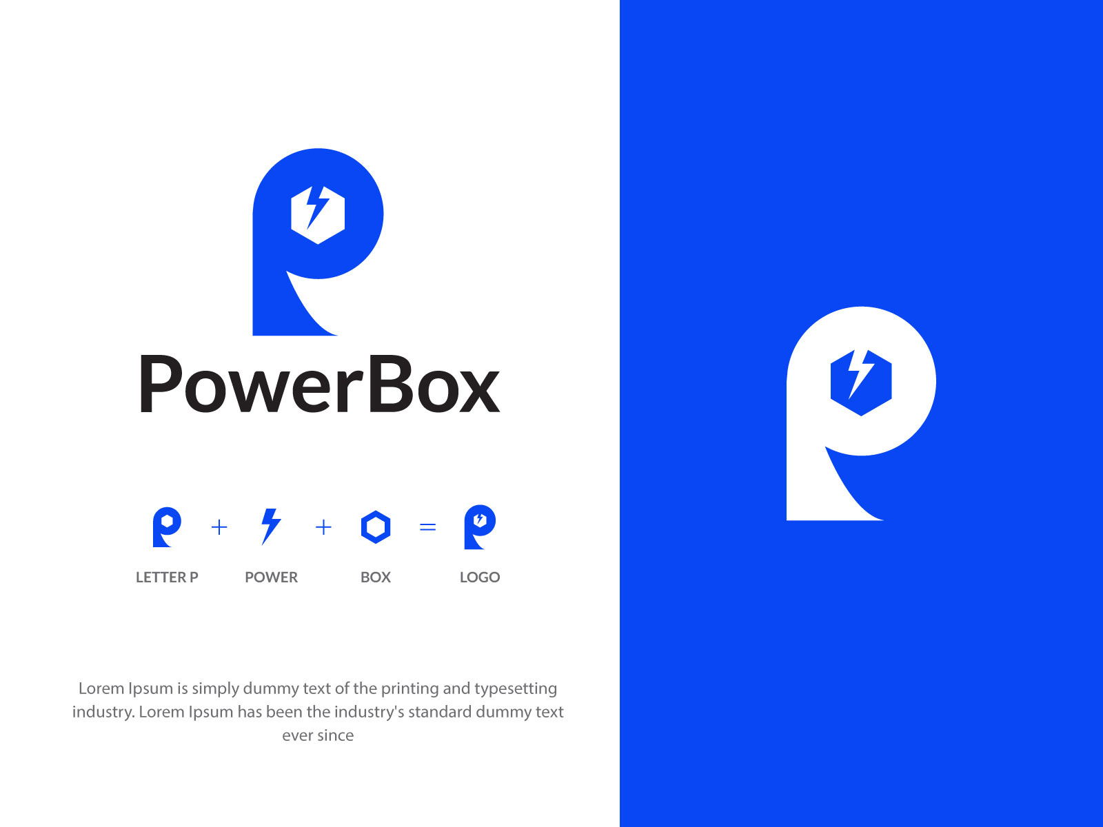 powerbox logo design by graphicstockbd on Dribbble