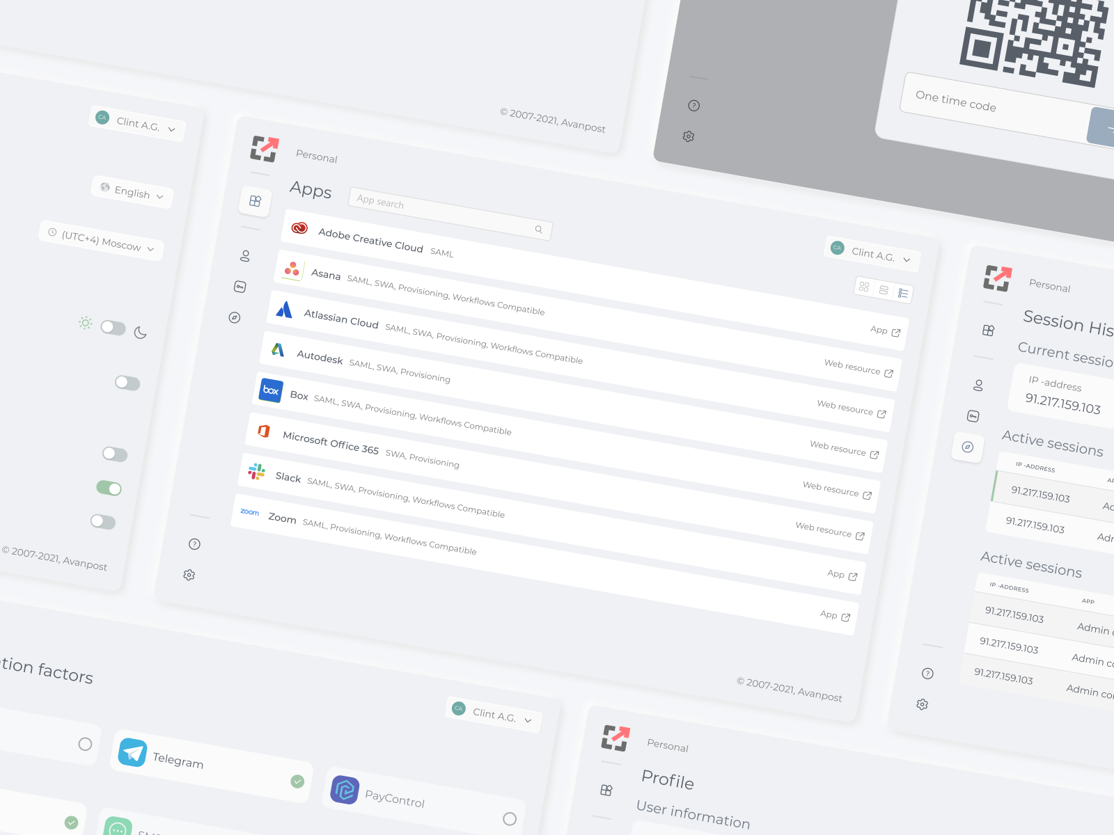 Unified access management - [User UI] by Banchura on Dribbble