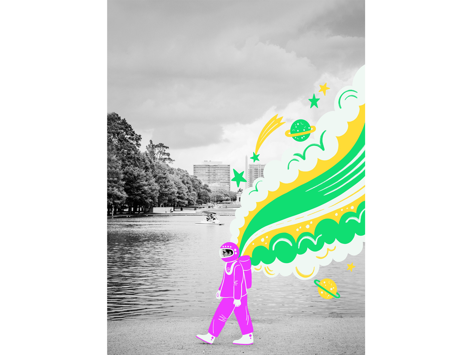 SPACEMAN by Nic Farrell on Dribbble