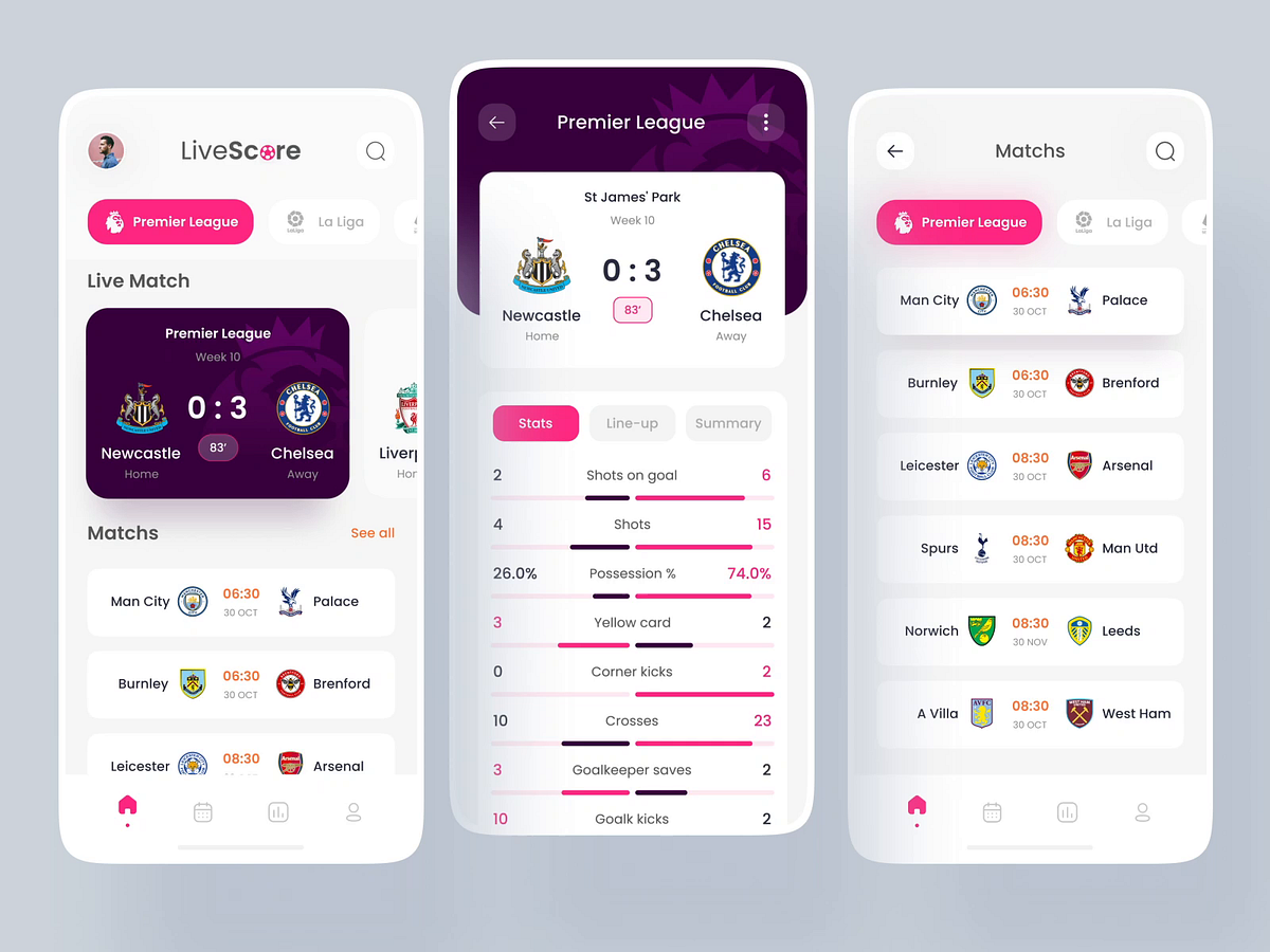 Browse thousands of Score UI images for design inspiration | Dribbble