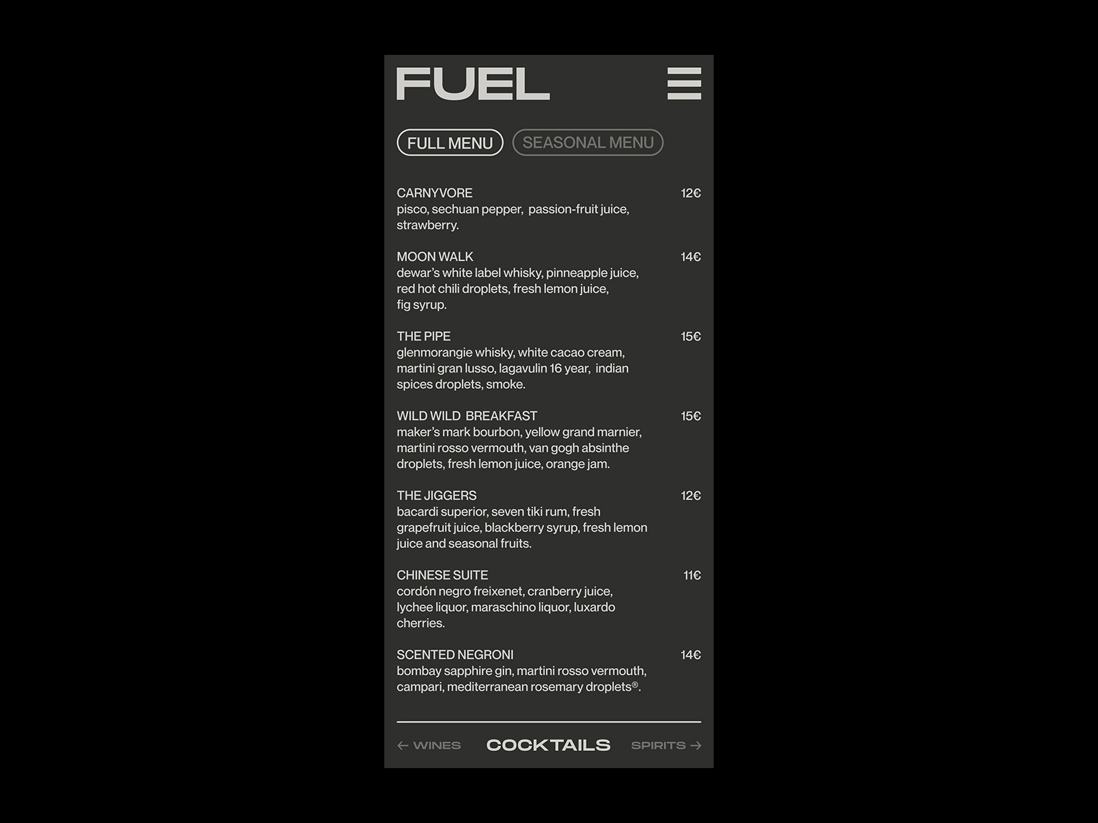 Fuel Bar – Visual Identity. by Gabriela Hernández on Dribbble
