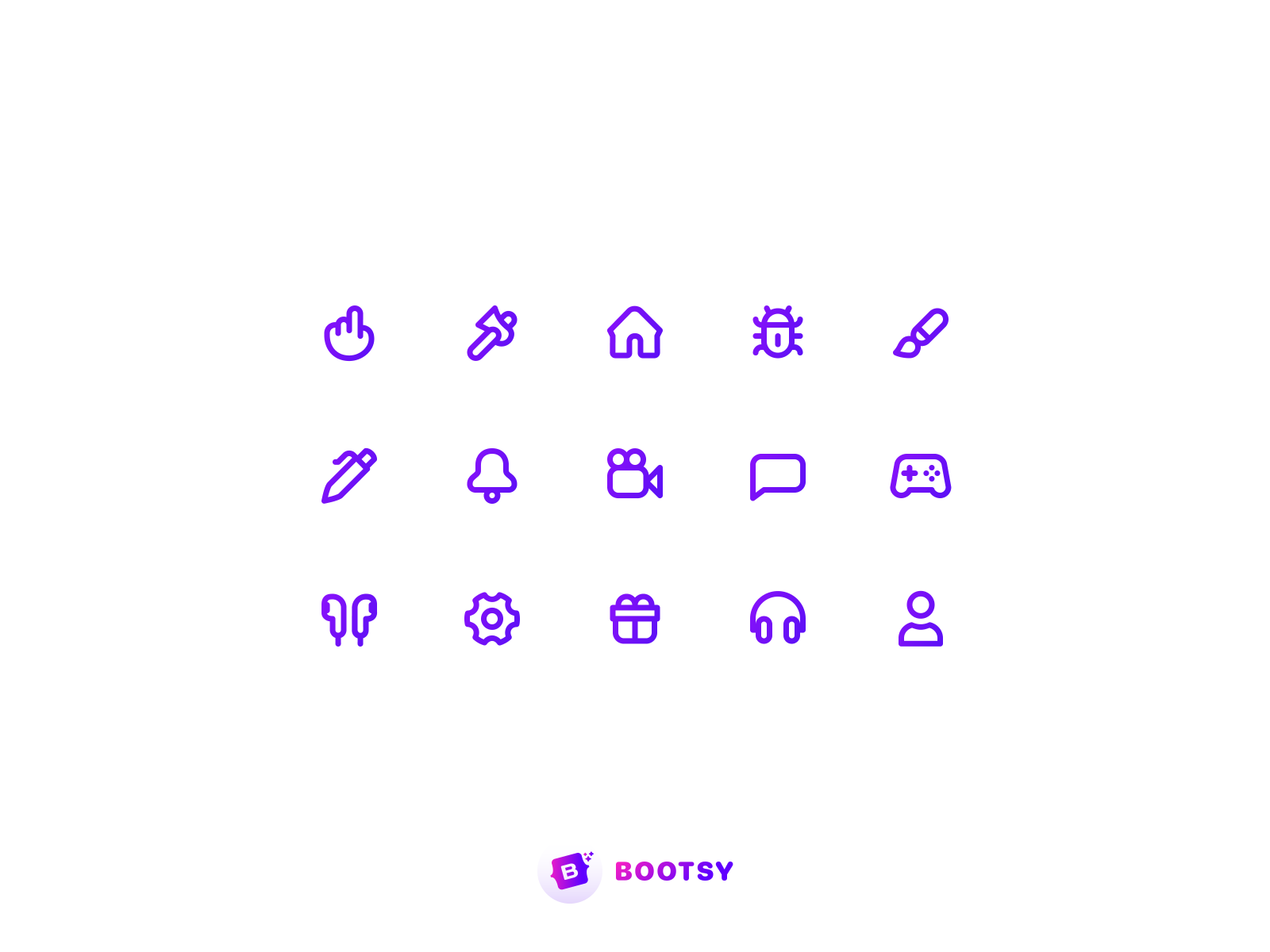 Bootsy Icons by Yask on Dribbble