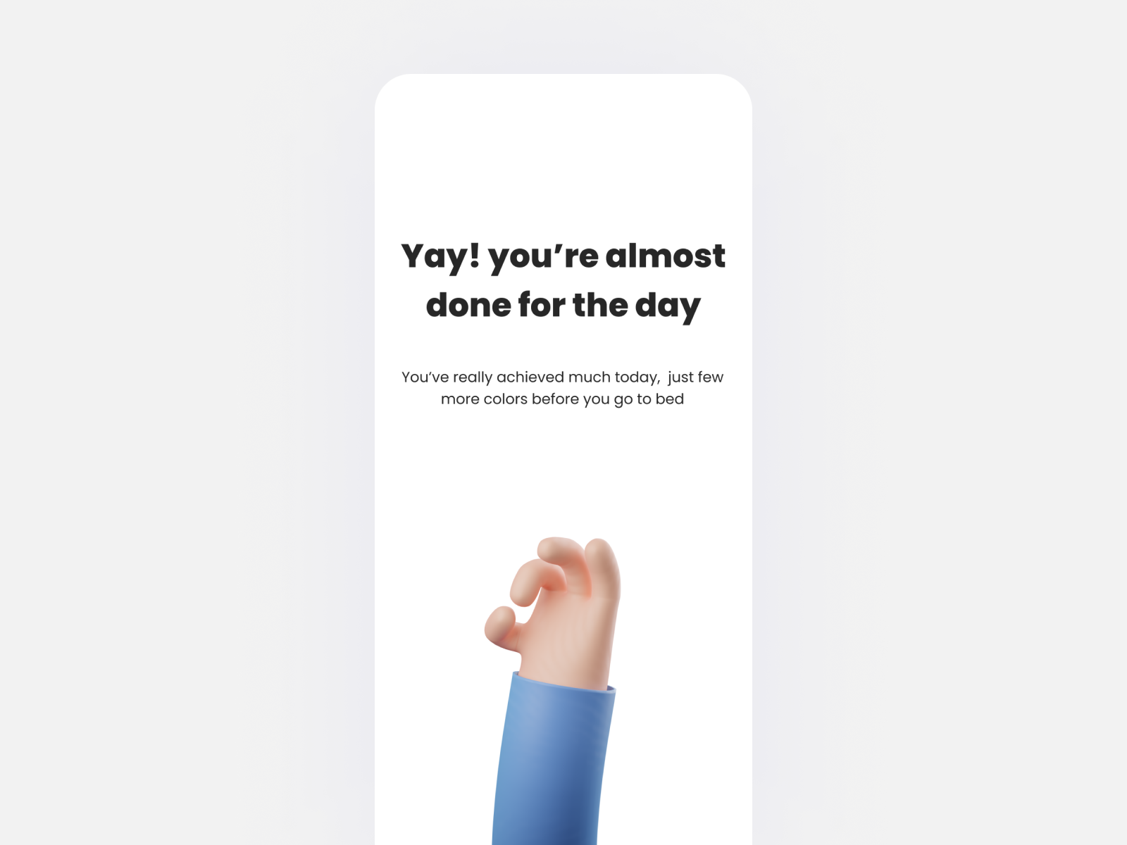 Congratulatory splash screen by Godswill Ezihe on Dribbble