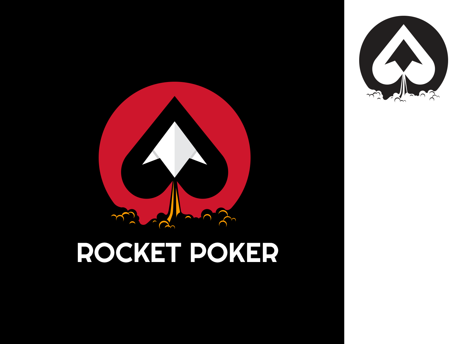 Rocket Pocker Logo by MAHESTUDIO on Dribbble