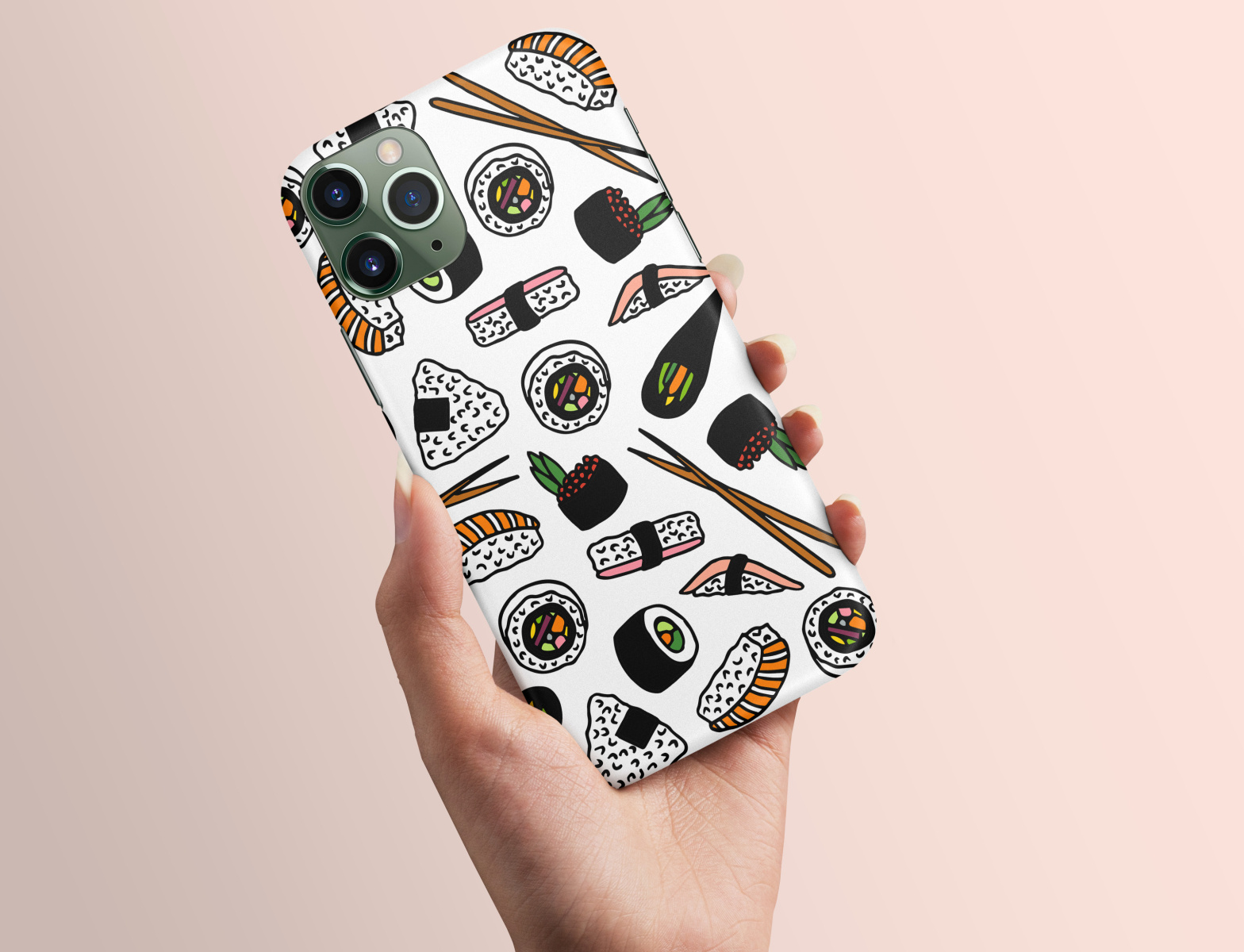 Sushi Phone Case by HLeslie Design on Dribbble