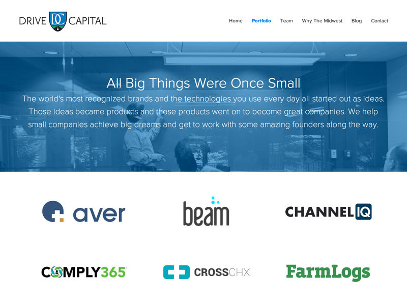 Drive Capital by Erik Zuuring on Dribbble