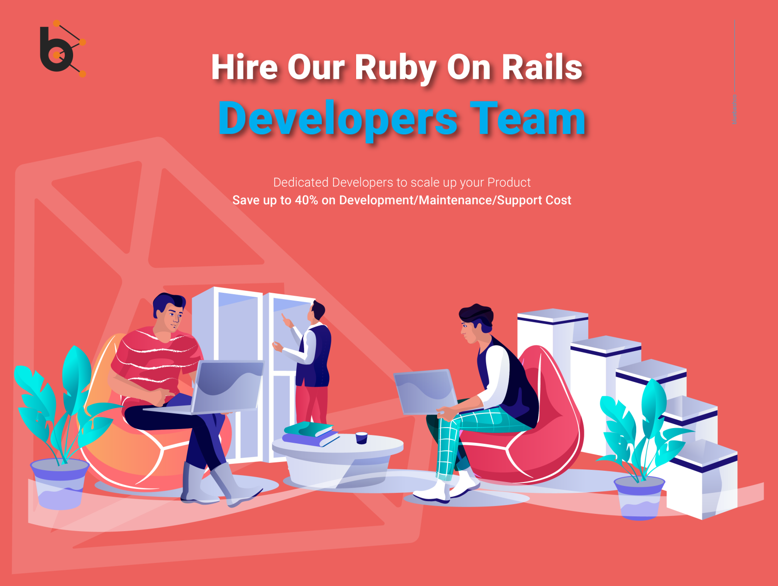 Ruby On Rails Developer Team by Bluebash on Dribbble