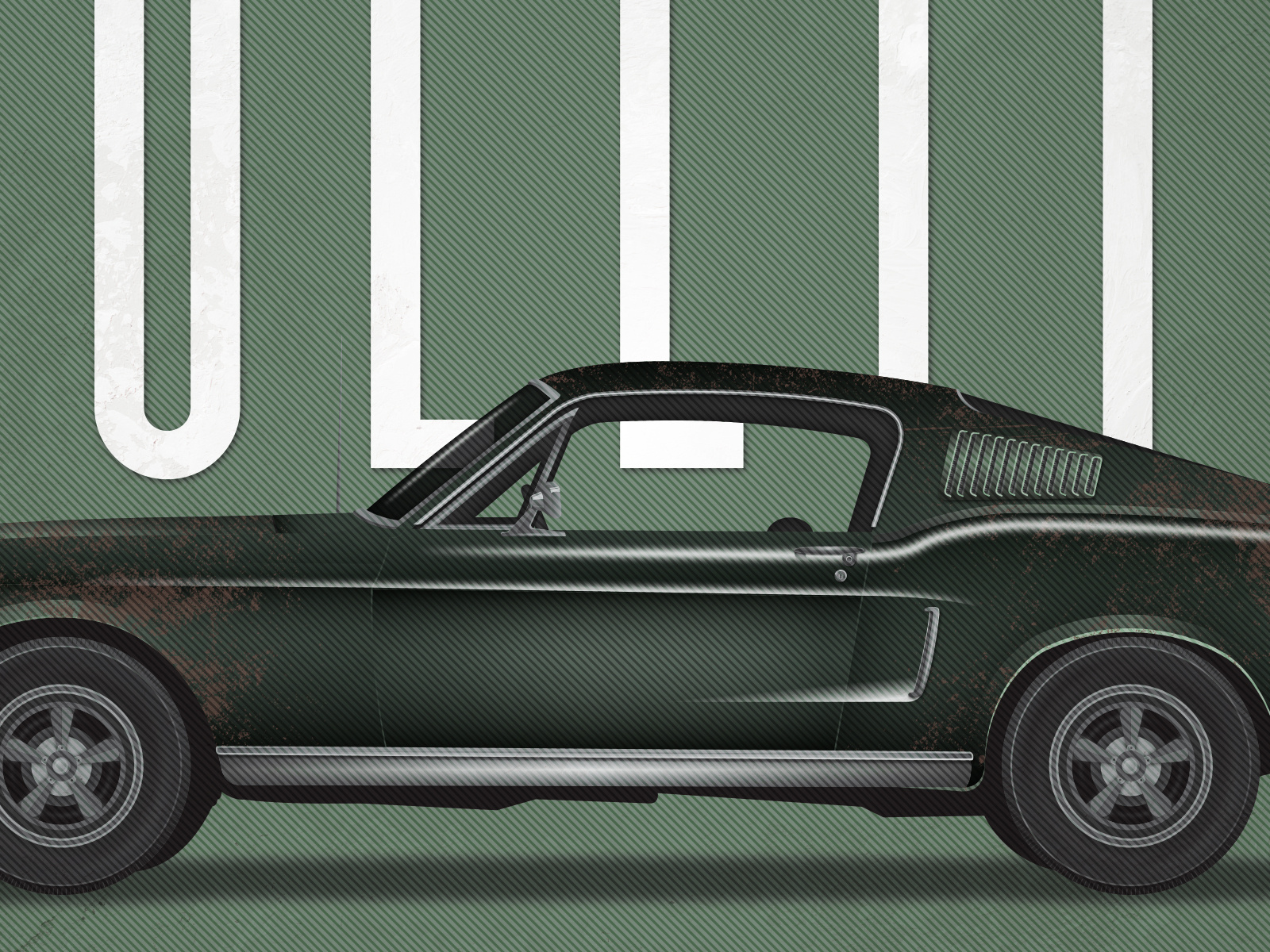 Bullitt Poster by Patrick Weber on Dribbble