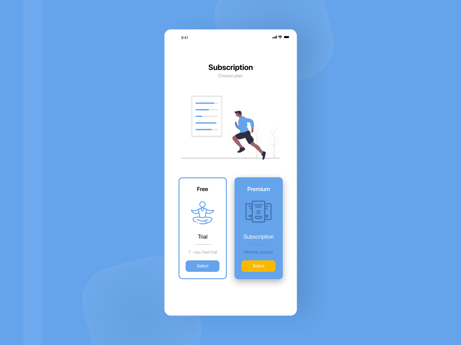 Generic UX screen concepts 1 by M. Jawad on Dribbble