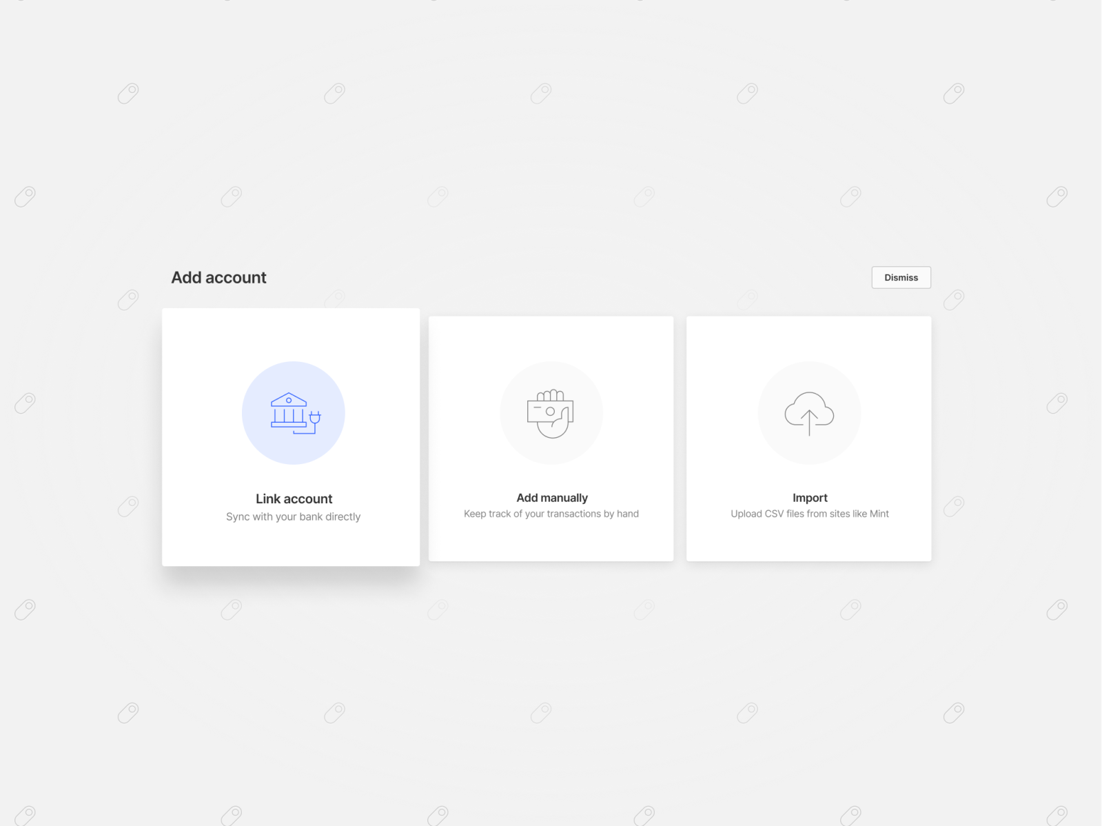 Add Bank Account (Wizard) by Fernando Maclen on Dribbble