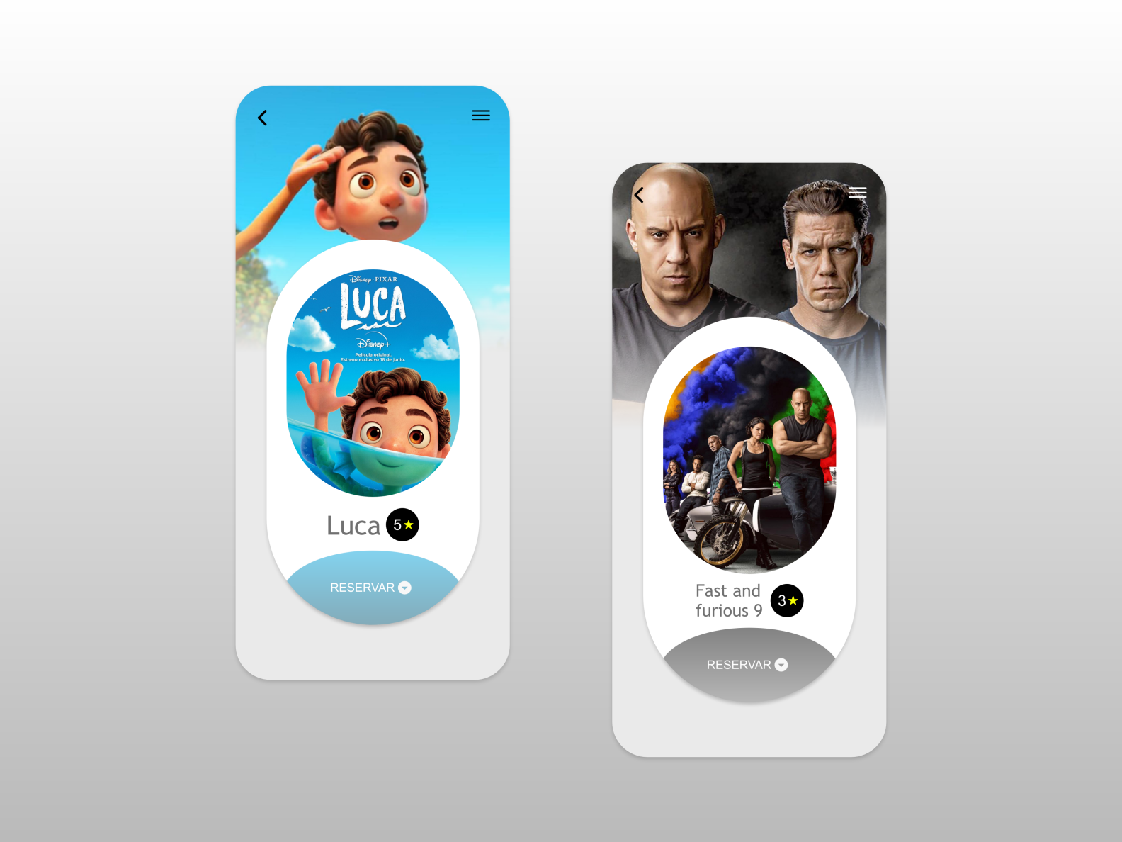 Cinema App - Concept Design by Daniel Bueno Redondo on Dribbble